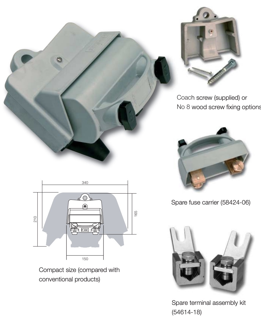 Overhead pole cutout fuse 400A, China overhead pole fuse cutout, LV ...