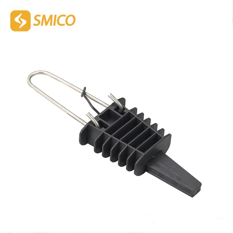 Black plastic anchoring clamp STB for insulated LV ABC cable, China LV ...