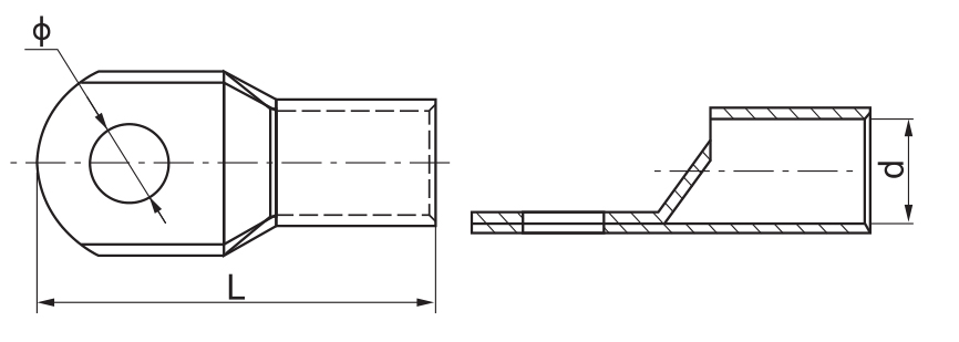JM(JGK) E-Cu tin-plated cable lug LV ending fittings, China E-Cu cable ...