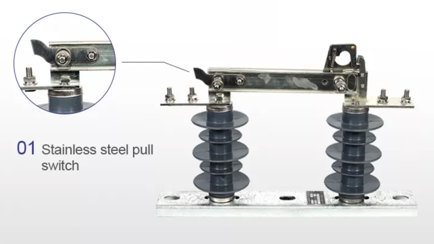 HV Load Break Switch Isolator Disconnector, China Outdoor Disconnect ...